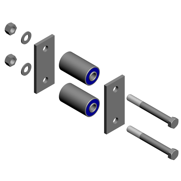 SK46-10800 | Spring Eye Shackle Kit | ATRO